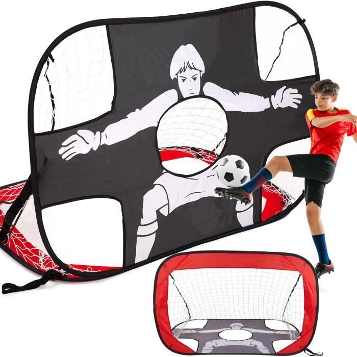 Lubibi Buts de Football Portables pour Enfant, 2-en-1 Pop-Up Design ...