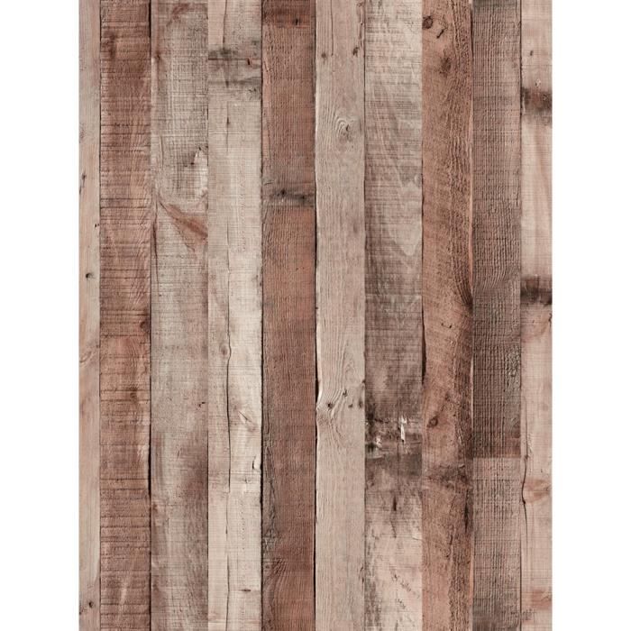 Papier peint,Wood Grain E-3mx45cm--Rouleau de Papier Peint Auto Adhésif ...