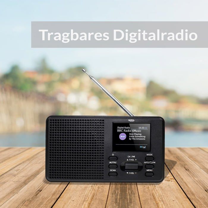 Dab 142 - Radio numerique Portable, reception FM et Dab , memoire des ...