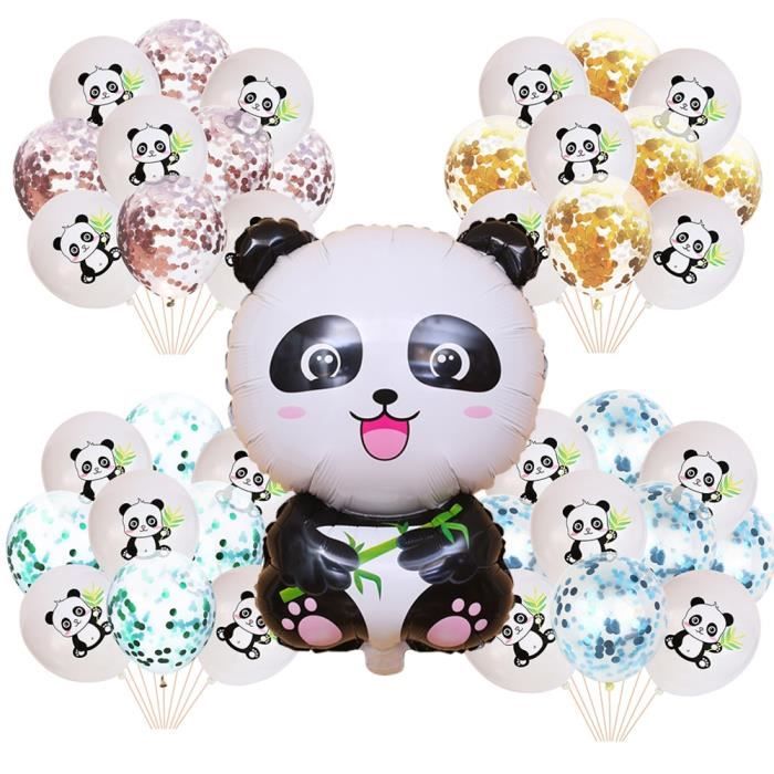 Ballon de baudruche,Panda thème fête bébé douche fournitures Panda ...