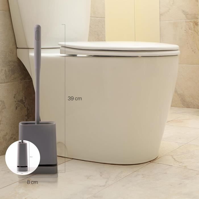 +30 Club Brosse De Toilette En Silicone - Lot De 2 Brosses De Toilette Haut De Gamme- Brosse ...