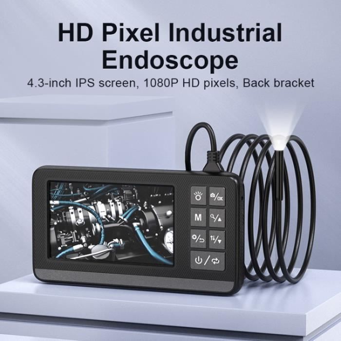 3M Endoscope industriel Portable IP67 étanche 8 mm lentille écran LCD 4 ...