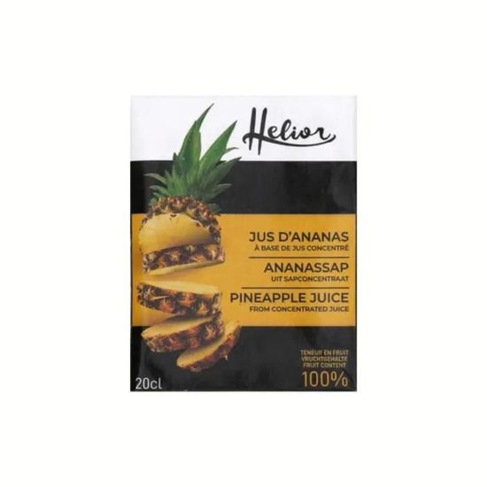 Jus d'ananas Hélior x6 - 20cl - Cdiscount Au quotidien