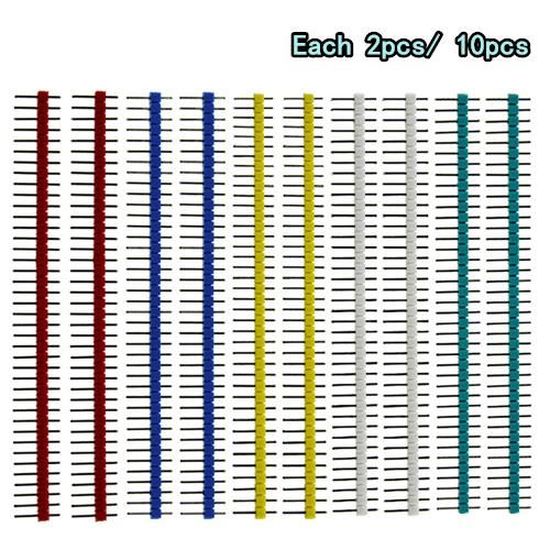 Connecteur,Bande de connecteur JST pour Arduino, 40 broches 1x40, une ...