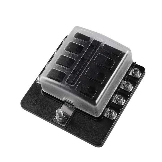 Boîte à fusibles fusible lame 8 voies - Cdiscount Auto