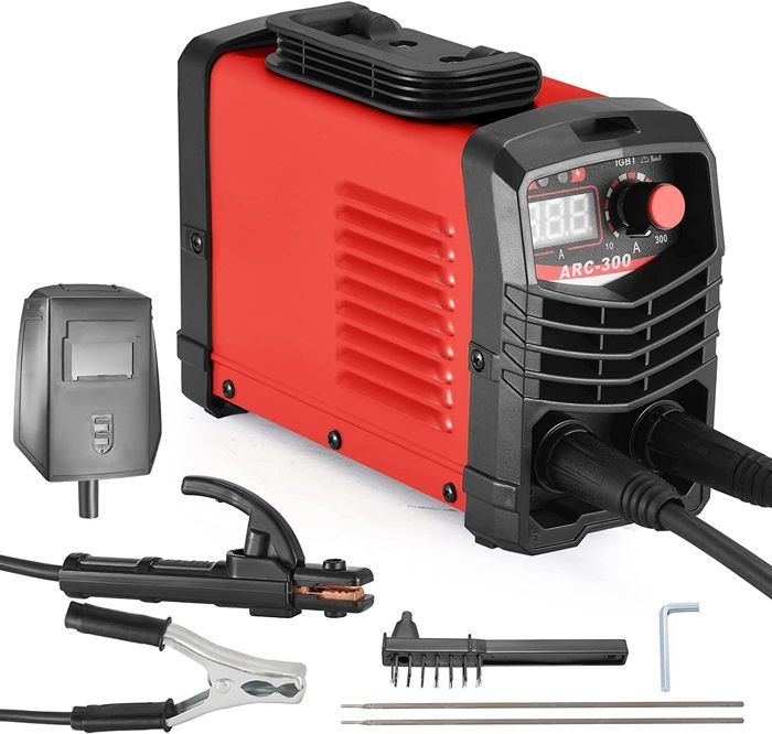 Machine à souder,ARC MMA -300 ampères soudeuse IGBT affichage numérique ...