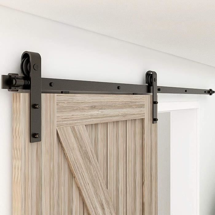 Wolfbird Rail Porte Coulissante 246 Guidage Bois Poignée Forme Cœur ...