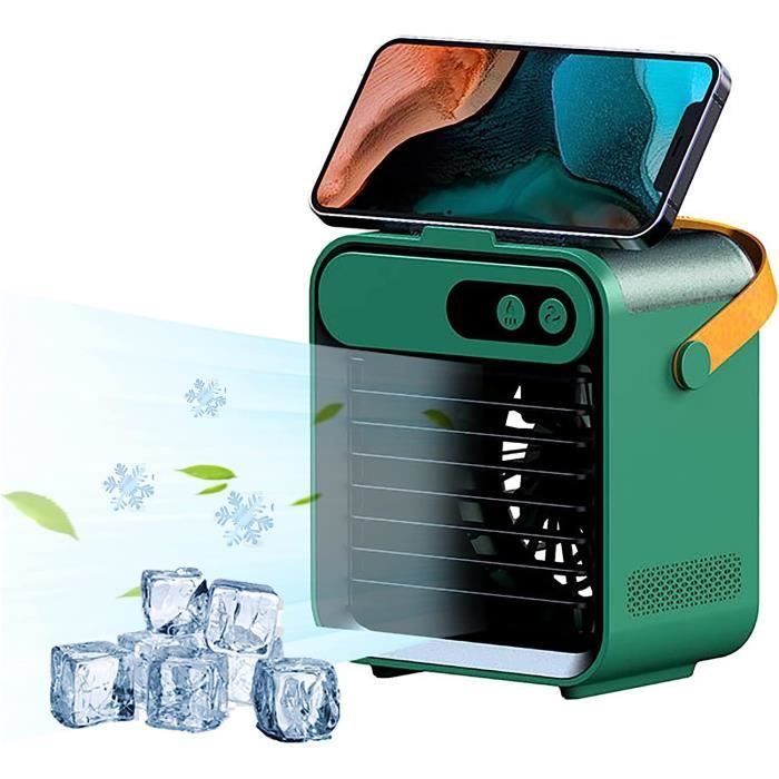 Climatiseur Mobile, 5 In 1 Refroidisseur À Évaporation Usb Avec ...