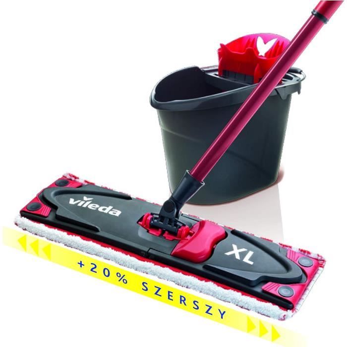 Kit Complet Ultramax Xl , Kit Balai Avec Seau, Balai À Plat Et ...