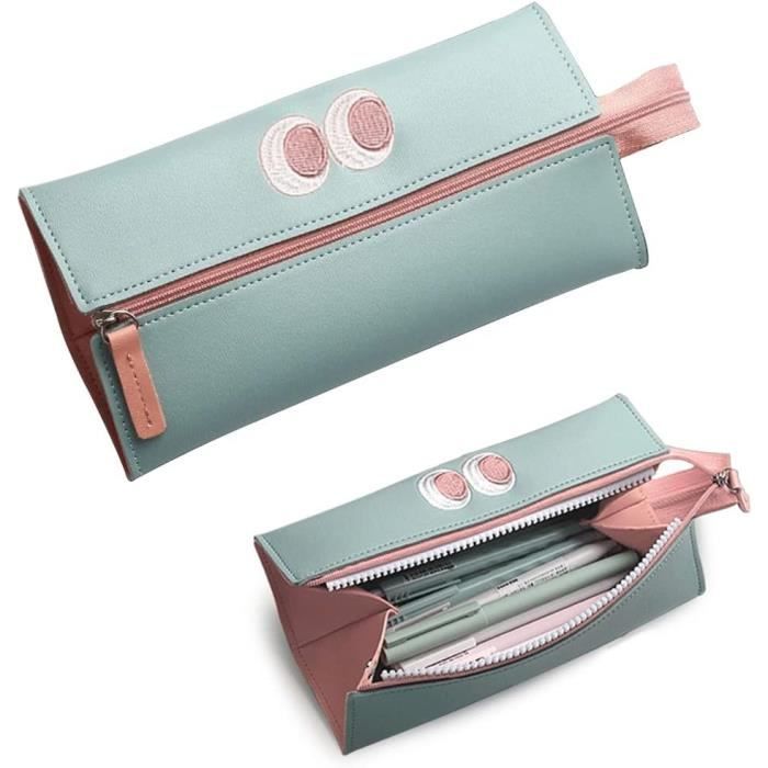 Trousse Scolaire Trousse Ecole Fille, Petite Trousse En Cuir Avec ...