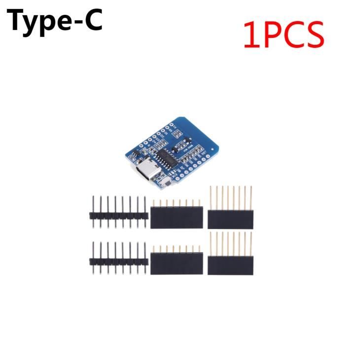 Noir Wemos D1 Mini Esp8266 Wifi Internet Des Objets Conseil De
