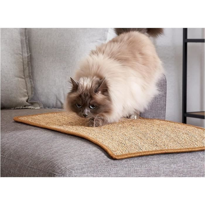 Tapis griffoir pour Chats Tapis sisal Tapis sisal Naturel Robuste Tapis ...