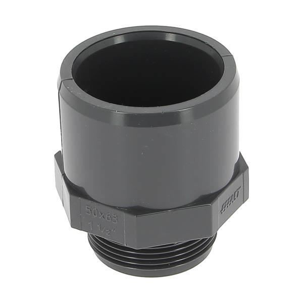 Embout PVC pression mâle-femelle O63-50 mâle 40-49 - Cdiscount Bricolage