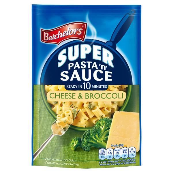 Batchelors super Pasta 'n' Cheese Sauce et brocoli 123g (pack de 6 x ...