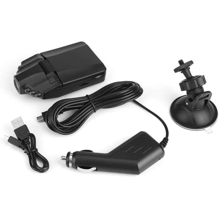 Caméra Dvr De Voiture, 6 Led Light Car Dash Camera Enregistreur Vidéo ...