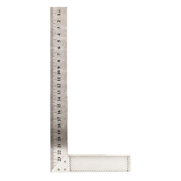 Equerre de menuisier en métal - Double graduation - Cogex - Cdiscount Beaux-Arts et Loisirs créatifs