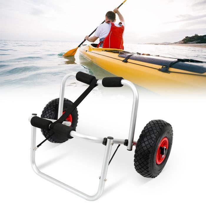 Izrielar Chariot de Kayak Pliable Chariot de Canoë Chariot de Surf ...