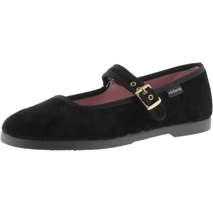 Ballerines femme - Victoria Gong-fu Terciopelo - noir - 40 Negro ...