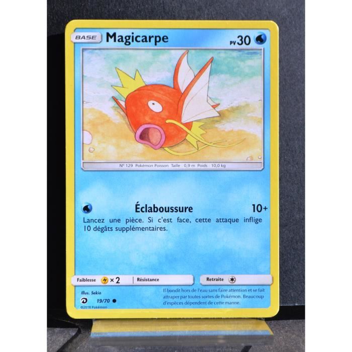 Carte Pokémon 19-70 Magicarpe SL7.5 - Majesté des Dragons NEUF FR ...