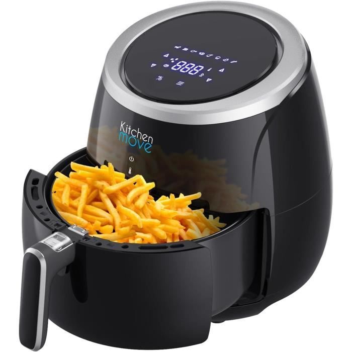 Friteuse Électrique Sans Huile Friteuse À Air Chaud 5L Grande Capacité ...