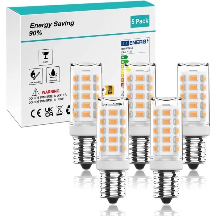 E14 Lampe LED Blanc Chaud 3000K, 3W 350LM Ampoule de Remplacement ...