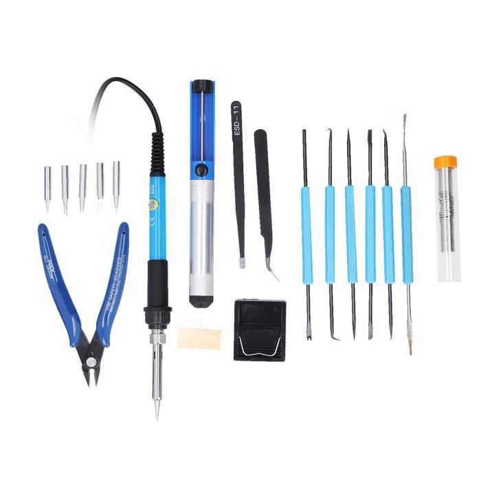 Fer À Souder Électrique Kits De Fer À Souder De Température, Kit De Fer À Souder 60W Bricolage ...