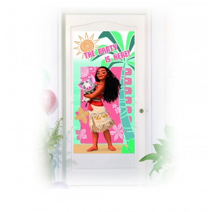 VAIANA BANNIERE OU AFFICHE DE PORTE - Cdiscount Maison