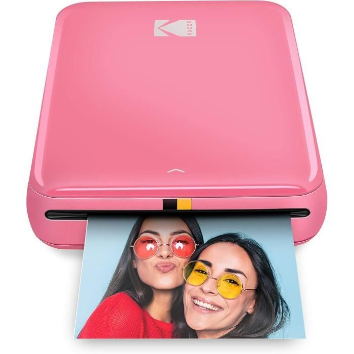 Imprimante Imprimante Photo Mobile Sans Fil Avec Technologie Zinc (Rose ...