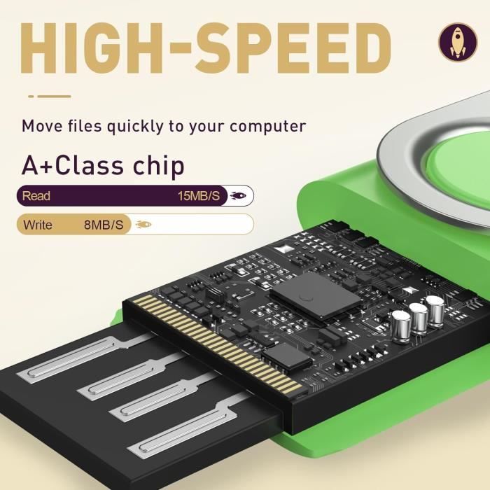 16 Go Cle USB Lot de 10 Disque Flash USB - Clef USB 16Go 10 Pièce ...