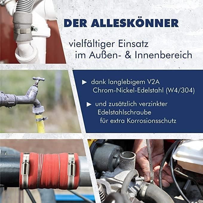 5 Colliers De Serrage Metallique Inox 50-70Mm \U2013 Colliers Serrage ...