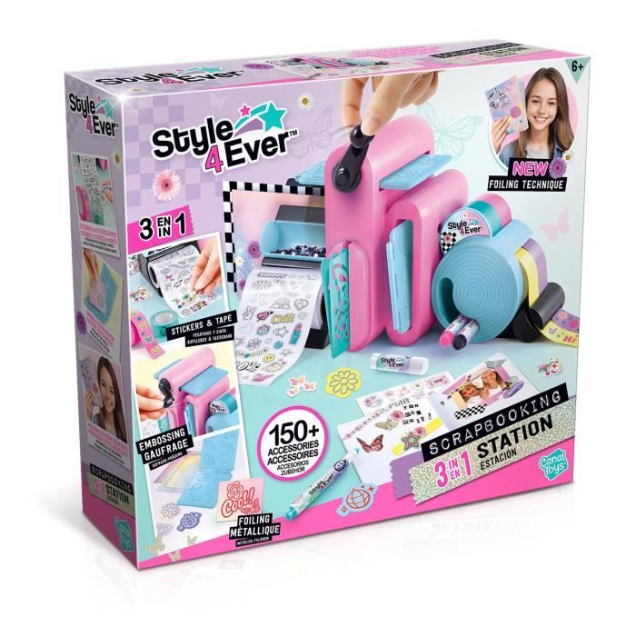 Studio de Scrapbooking 3 en 1 Style 4 Ever - Personnalise Carnets et ...
