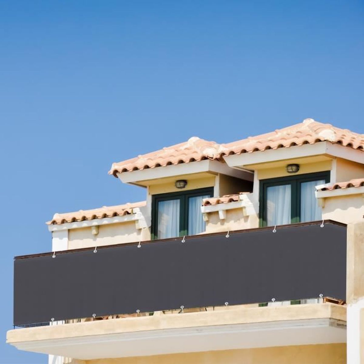 Aufun écran de confidentialité pour balcon pvc résistant aux ...