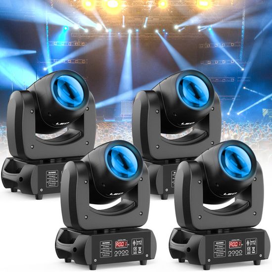 Jeux de lumiere- UKING - 120W LED Lyre Gobo Beam - Pour DJ Party Disco ...