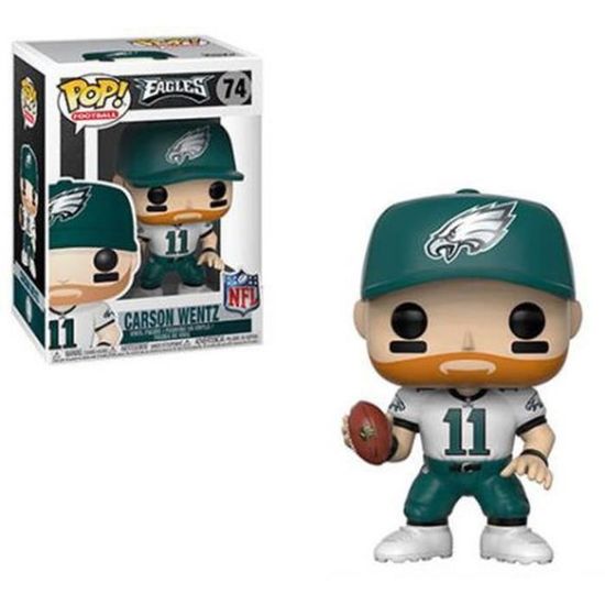 Figurine Funko Pop! NFL 5 : Carson Wentz - Eagles - Cdiscount Jeux vidéo