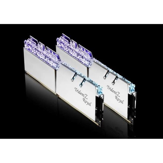 G.Skill Trident Z Royal F4-3600C16D-16GTRS Module de memoire 16 Go 2 x 8 Go DDR4 3600 MHz ...