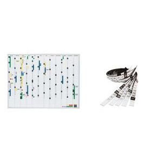 Magnetoplan Planning annuel, (L)1200 x (H)900 m… - Cdiscount Beaux-Arts ...