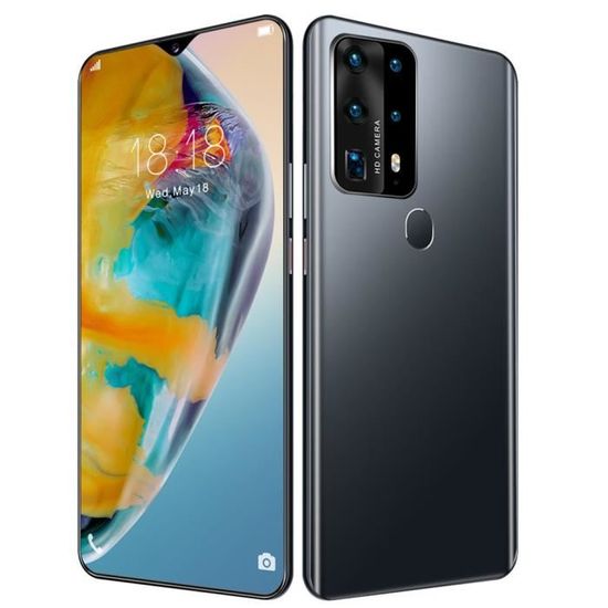 P40pro+ 32G déverrouillage d'empreinte digitale grand écran HD de plein écran smartphone Android ...