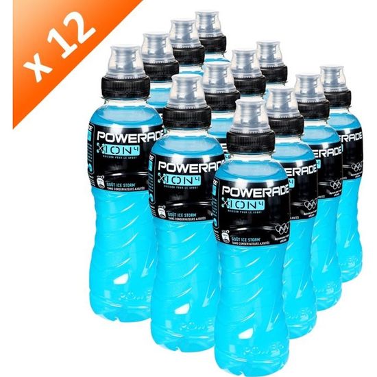 POWERADE Ice Storm 50cl (x12) - Cdiscount Au quotidien