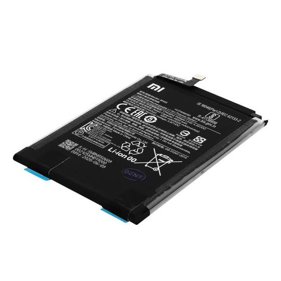 Batterie Interne Xiaomi Redmi Note 9S 5020mAh Original BN55 Service ...