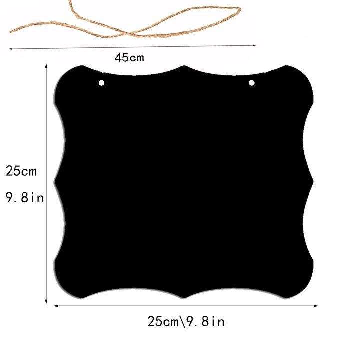 Petit tableau noir pour la décoration de la maison,panneau de porte de ...