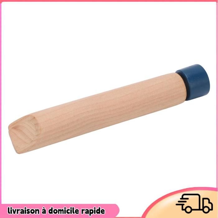 Dilwe flûte à pousser en bois Sifflet à glissière en bois Push Pull ...