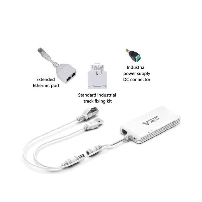 Port Ethernet 500S-VONETS 2.4GHz WiFi Bridge Ethernet Sans Fil Répéteur ...