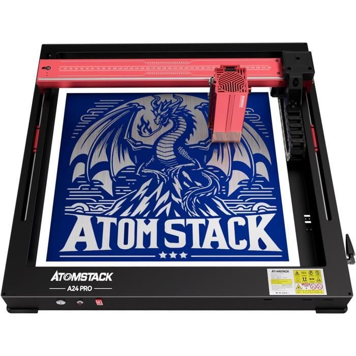 ATOMSTACK A24 Pro Graveur laser 24W conception monobloc en alliage d ...