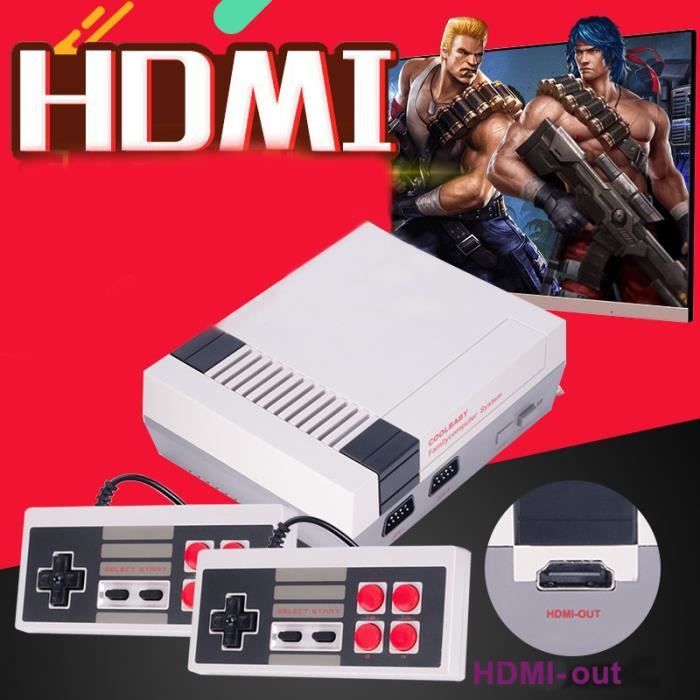 Pour NES Classic Mini jeu TV HDMI HD système de jeu vidéo construit en ...