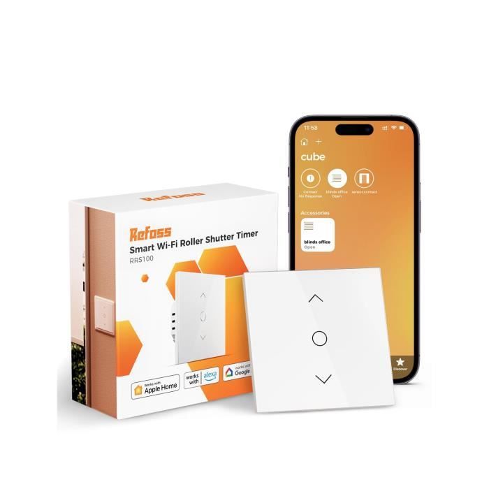 Intelligente Interrupteur Volet Roulant Connecté (FIL NEUTRE REQUIS ...