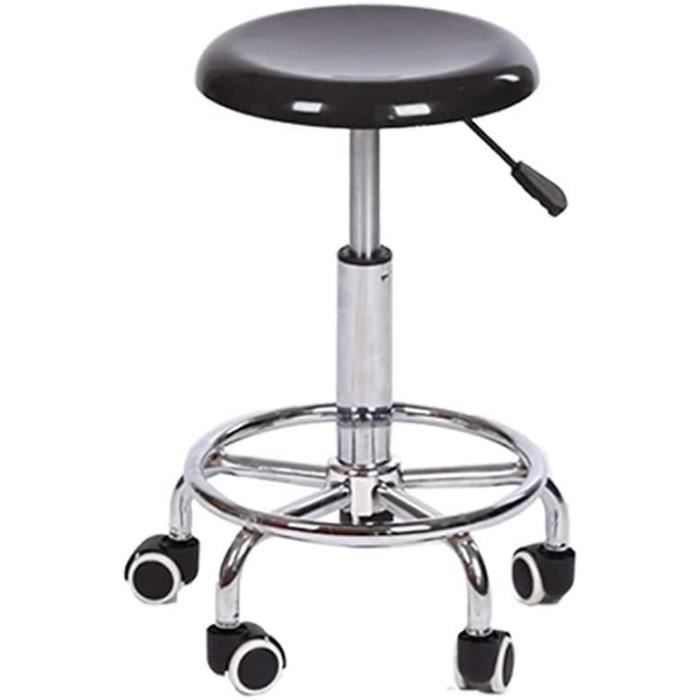 WEYE-Tabouret de Bureau Rond à roulettes Vanité Chaise pivotante Chaise ...