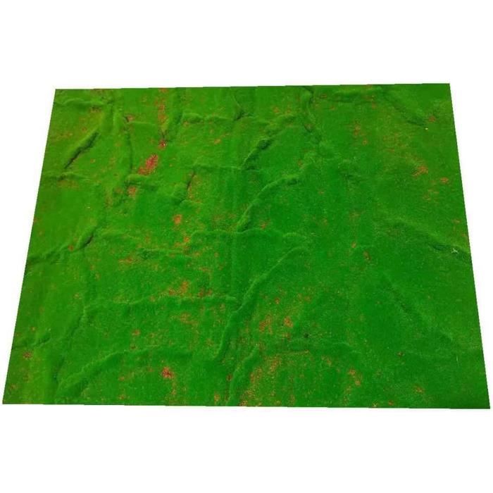 1x1m mousse Artificielle Tapis de Gazon Faux mur de mousse Durabilité ...