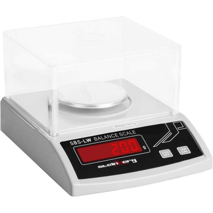 Balance de précision Professionnelle Digitale SBS-LW-200N (Jusqu’à 200 ...