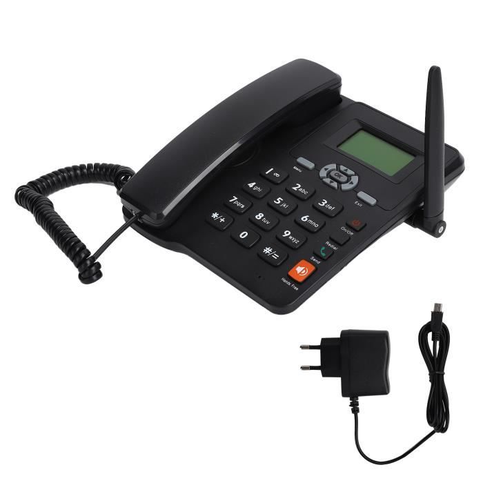 GOTOTOP Téléphone à cordon Téléphone filaire GSM 6588 avec antenne ...