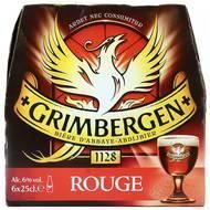 Bière aromatisée aux fruits rouges 6° Grimbergen rouge 6x25cl - La cave ...